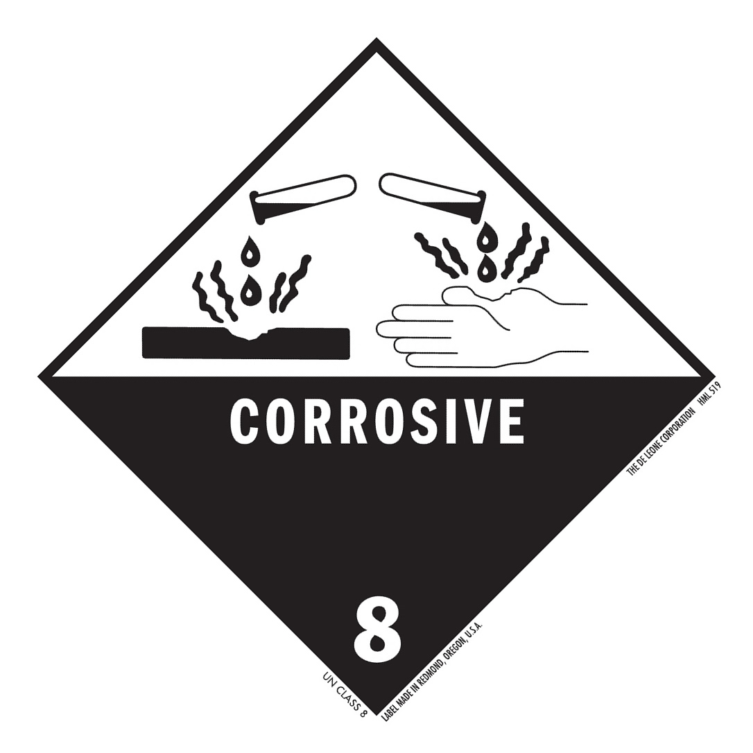 Hazardous Material Labels | 4 Hazardous Material Labels | 4