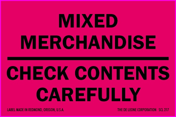 Shipping & Packaging Labels | 2" x 3" Mixed Merchandise Label | America ...