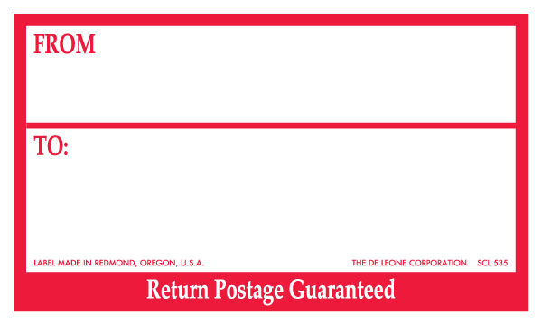 Shipping & Packaging Labels | 3" x 5" To / From Label | America's ...