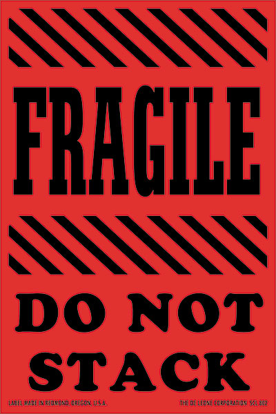 Fragile Labels | 4 Fragile Labels | 4