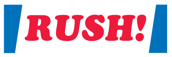 Rush Labels | 1" X 3" Rush Label | America's Finest Labels