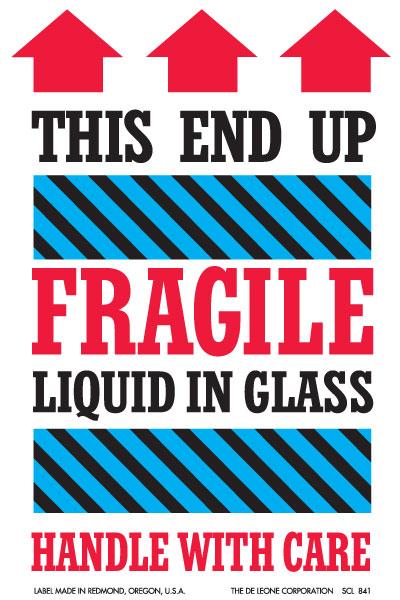 Fragile Labels | 4 Fragile Labels | 4